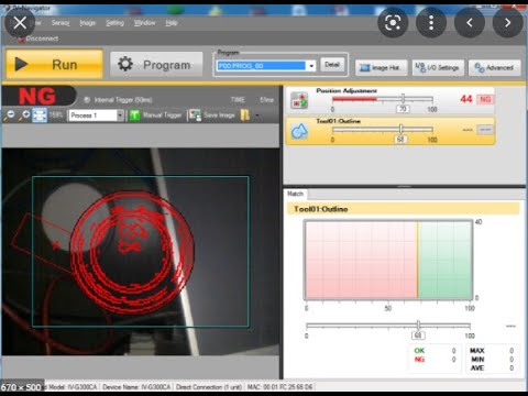 KEYENCE CAMERA PROGRAMMING
