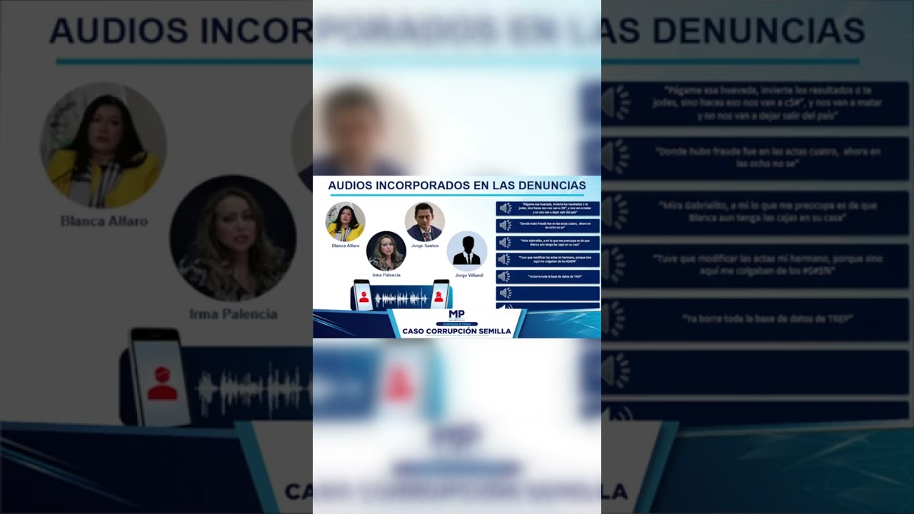 Compromising audio recordings revealed about electoral fraud