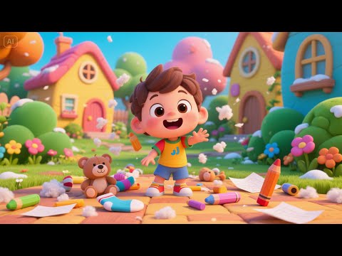 Oops! Clean Up Crew – JJ’s Messy Room | Popular Kids Song | Educational Songs for Children