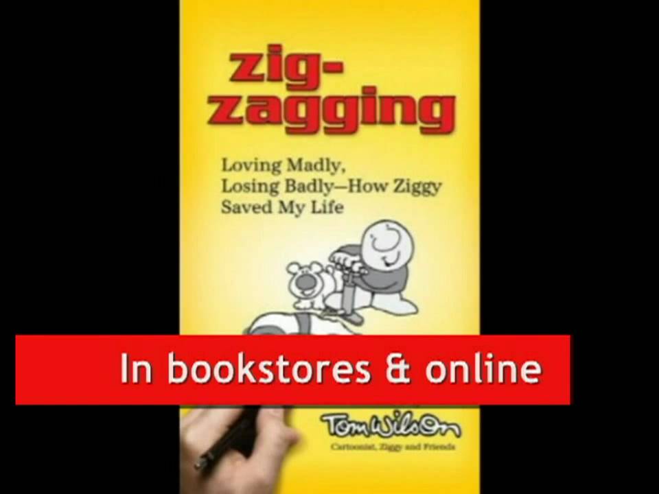 Zig-zagging: Ziggy Artist & Author Tom Wilson Book Interview & Fast-Motion Animation Cartoon Drawing