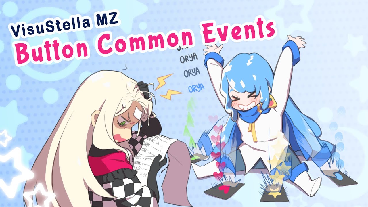 Button Common Events - VisuStella MZ Plugin #14