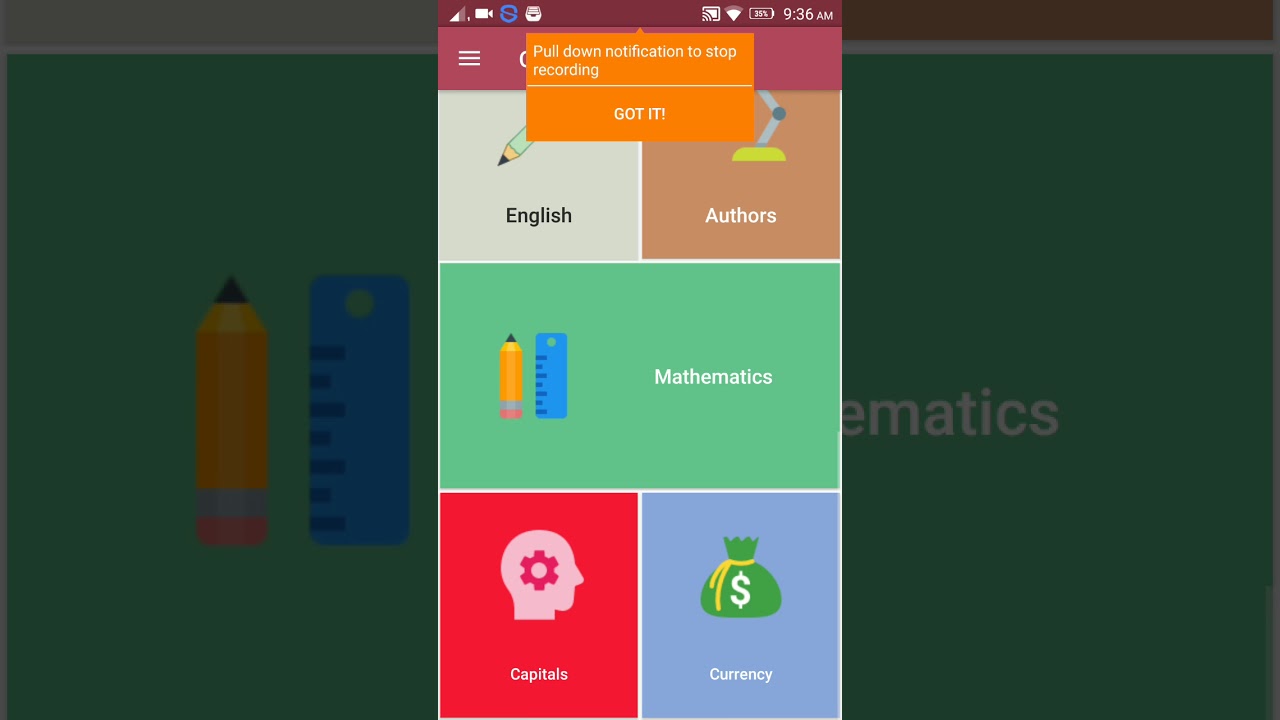 Android MCQ Quiz App source code FREE 2018