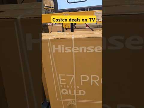 🚨 HUGE TV DEALS at Costco! You WON'T Believe These Prices! #CostcoDeals #TVdeals #BigScreenSavings