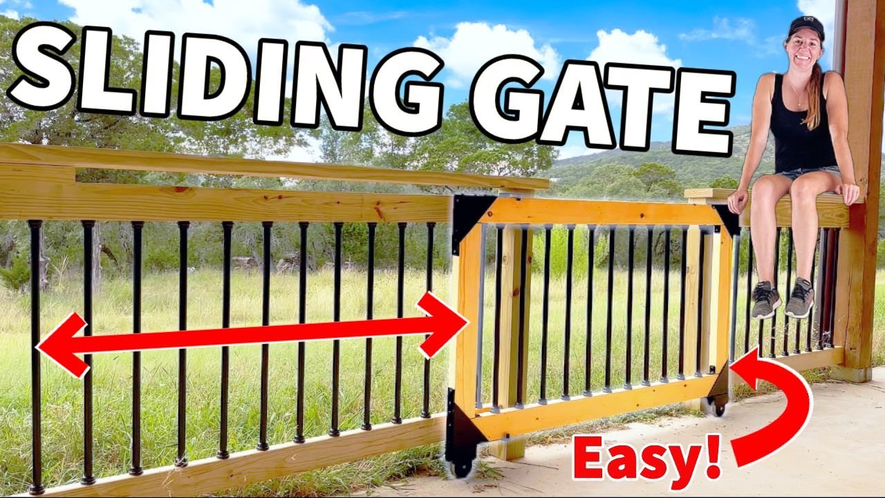 DIY Sliding Gate | Fix a Sagging Gate