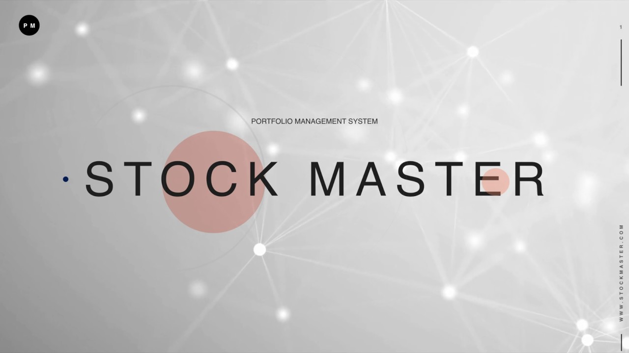 Stock Master Portfolio Management System
