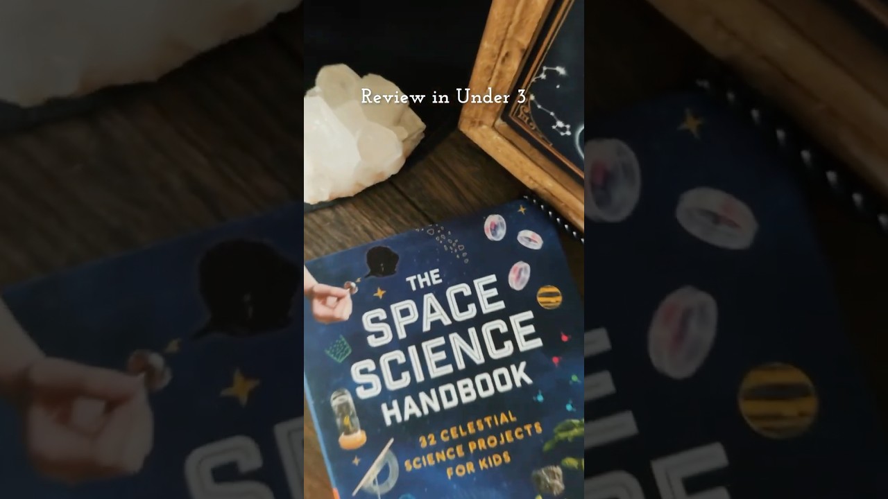 The Space Science Handbook Review| Hands-On STEM & Creative Learning for Kids 🚀