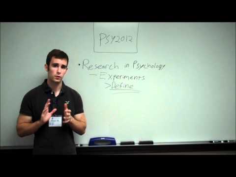 Define (Experiments)