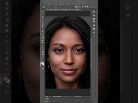 How To Change Skin Tone In Photoshop #shorts #photoshop