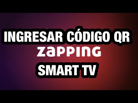 CÓMO INGRESAR con CÓDIGO QR A ZAPPING TV en SMART TV .