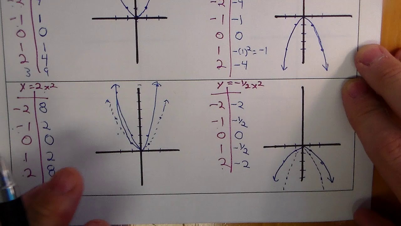 Quadratics:  Quadratic Function Intro