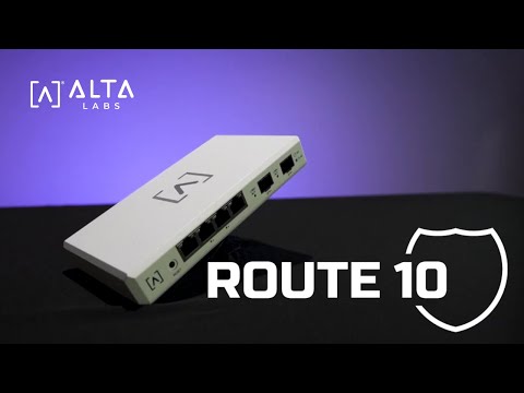 Route10 | 10 Gbps Router with Multi-WAN and PoE+ Support