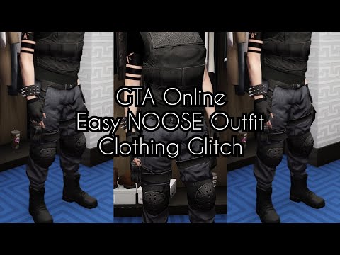 GTA ONLINE PS4/PS5/PC/XBOX/EASY/NOOSE TRYHARD OUTFIT/CLOTHING GLITCH