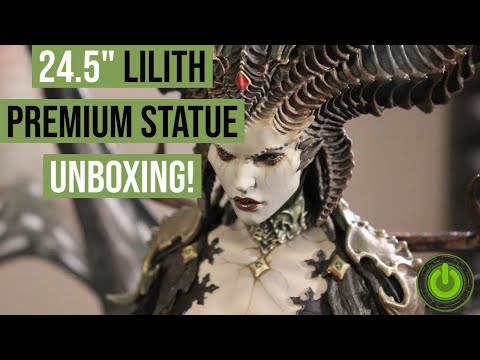 Opening of Lilith - Blizzard Collectible Premium Statue
