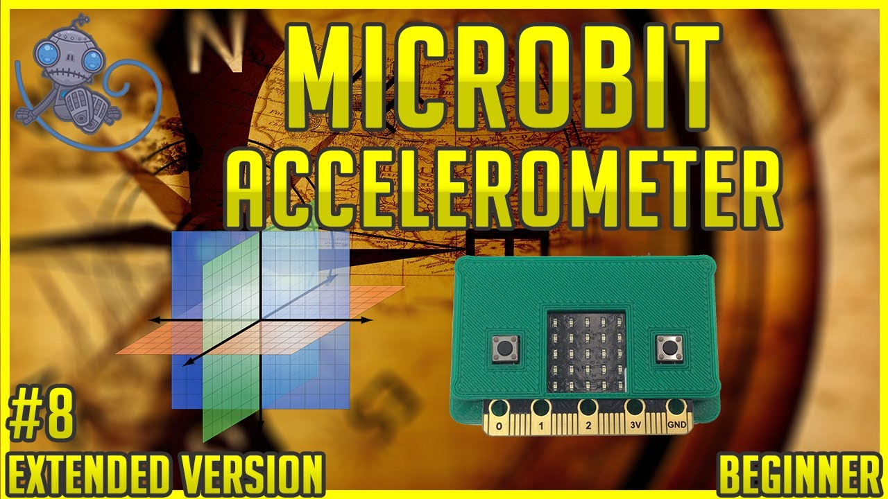 How to Program the BBC Micobit Accelerometer Using MakeCode