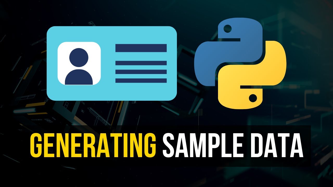 Generating Professional Sample Data with Faker in Python