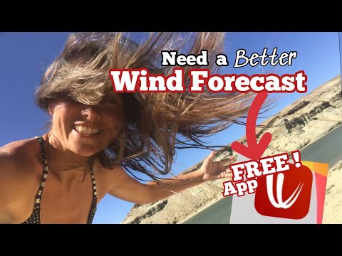 Best #Weather APP for #Nomads Worried About WIND ! (Wind Sucks in a Popup Camper)