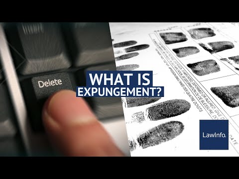 Expungement Basics | LawInfo