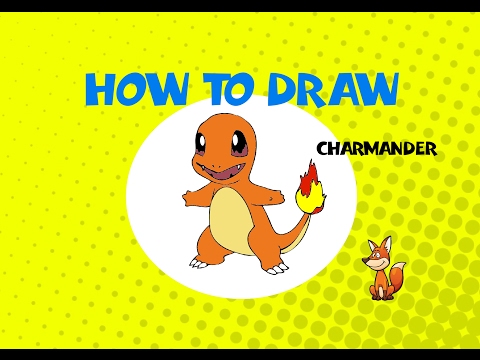 How to draw Charmander – STEP BY STEP – DRAWING TUTORIAL | Gary ...