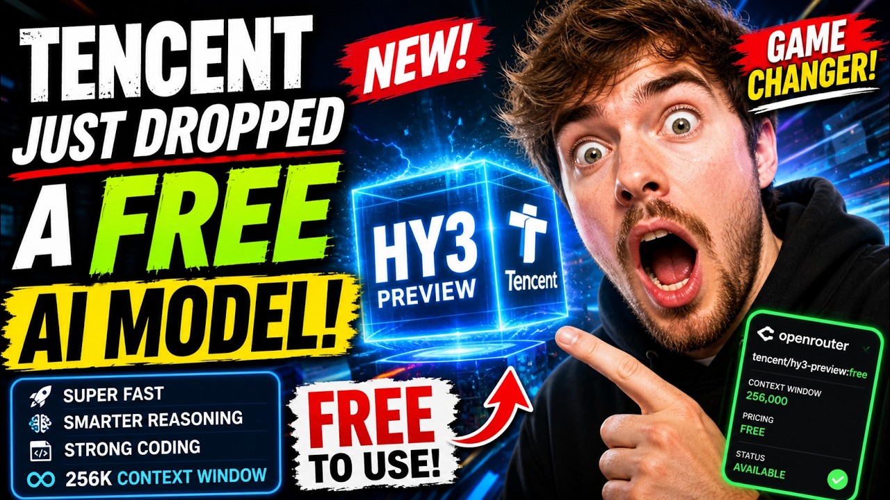 Tencent Just DROPPED a FREE AI Model That Beats Everyone?!