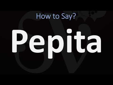 How to Pronounce Pepita? (CORRECTLY)