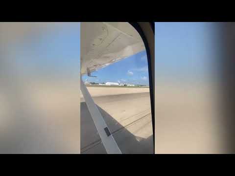 BQN/TJBQ( aguadilla Rafael Hernandez) takeoff in a Cessna 172