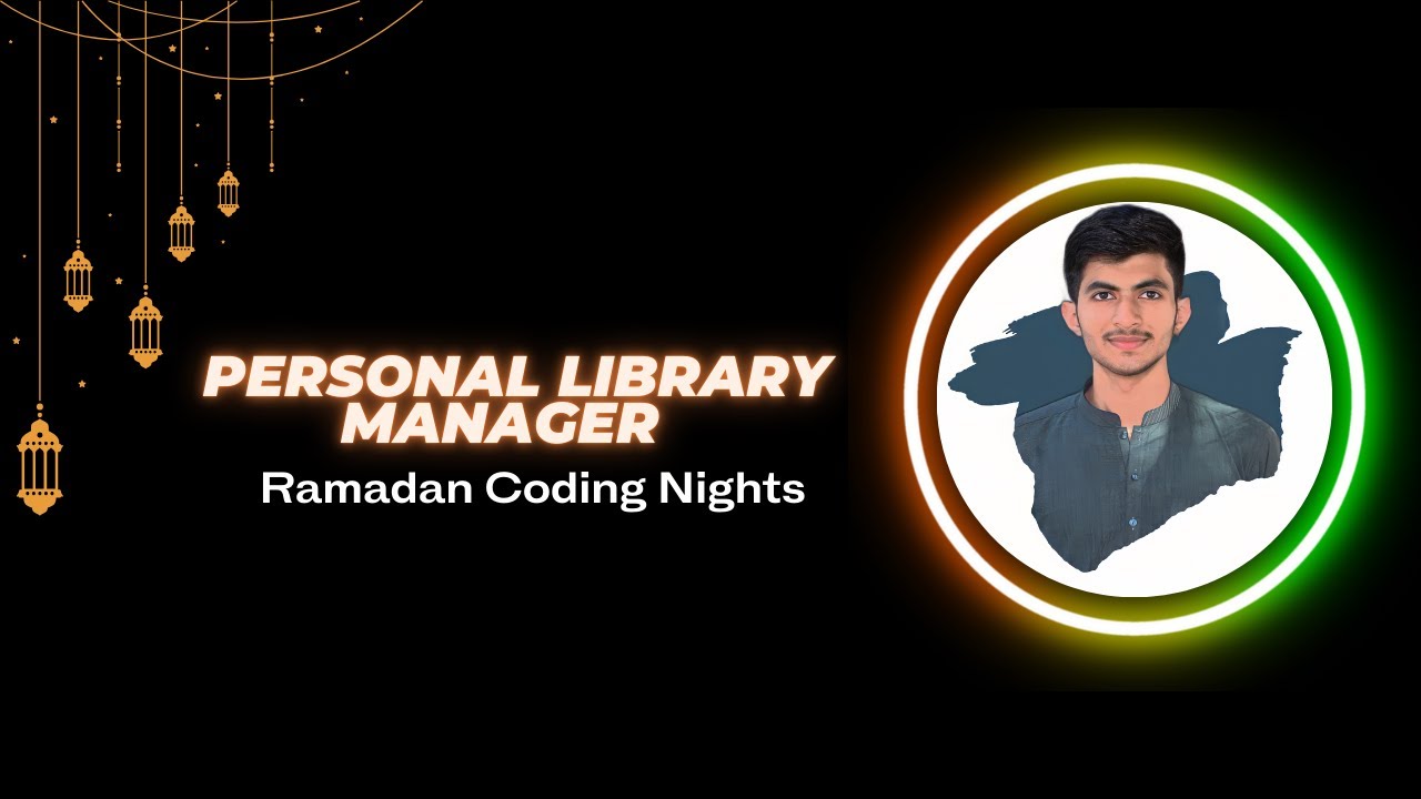 Building a Personal Library Manager using Python | Ramadan Coding Nights