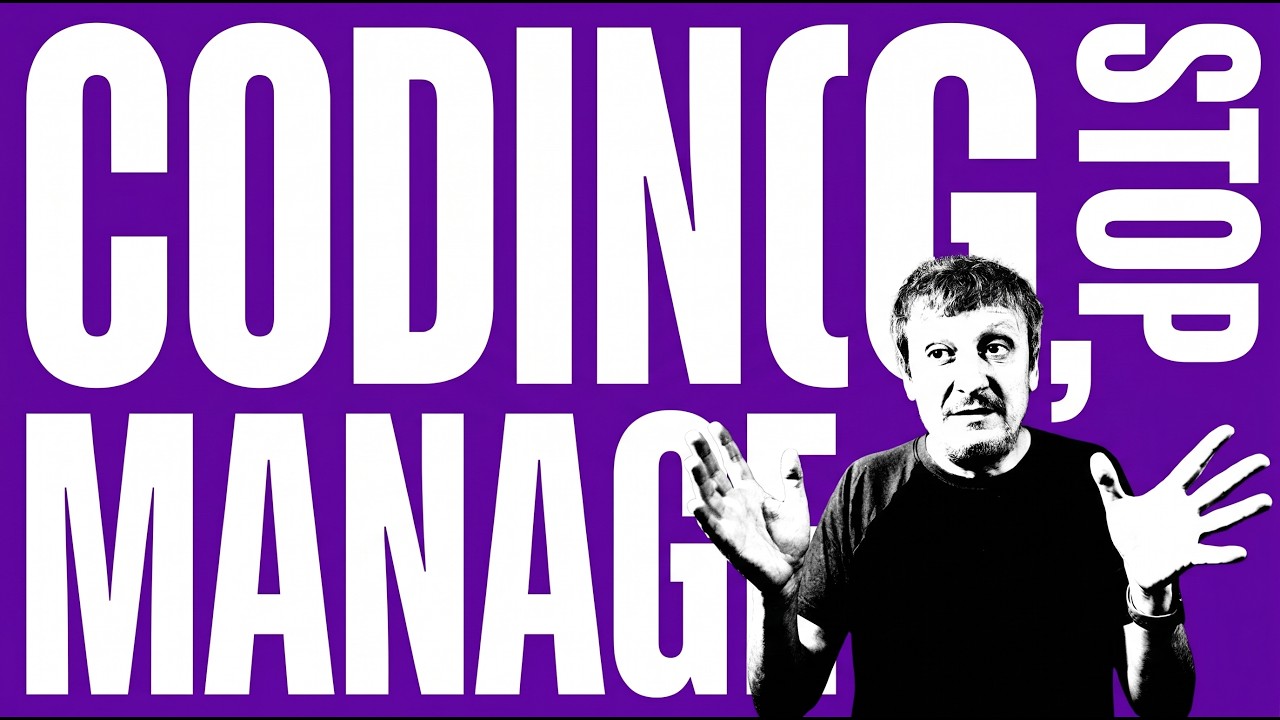 How I Went From Writing Code to Managing AI Agents Full-Time