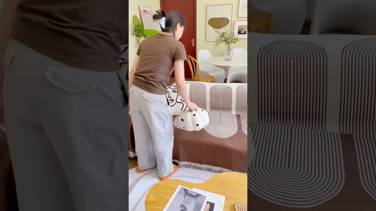 Reversible Anti-cat Scratch Protection Sofa Cover