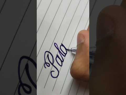 Palak | shorts #name #shortsvideo #handwriting #cursive #calligraphy