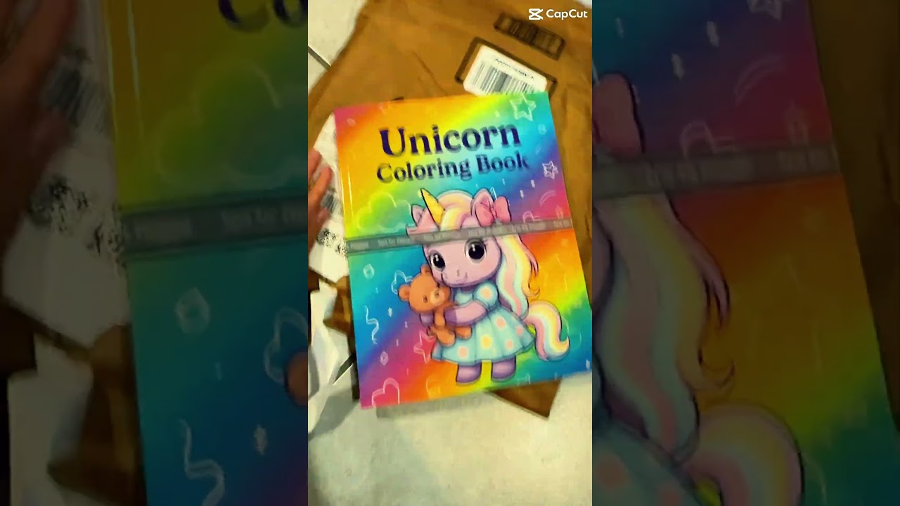 Unicorn Coloring Book with 50 unique designs