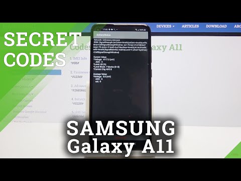 How to use Secret Codes on SAMSUNG Galaxy A11 – Hidden Modes