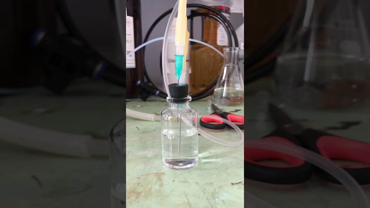 Experiment of Gas Absorption