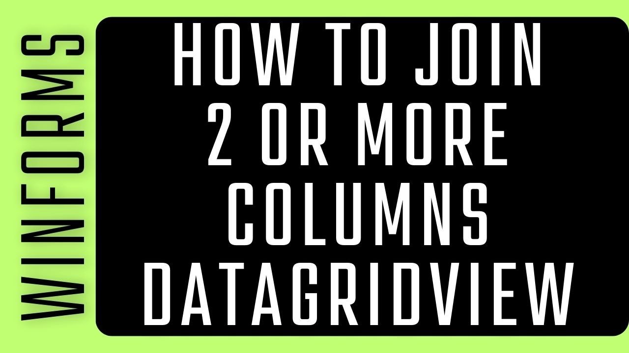join 2 or more tables into datagridview sqlserver