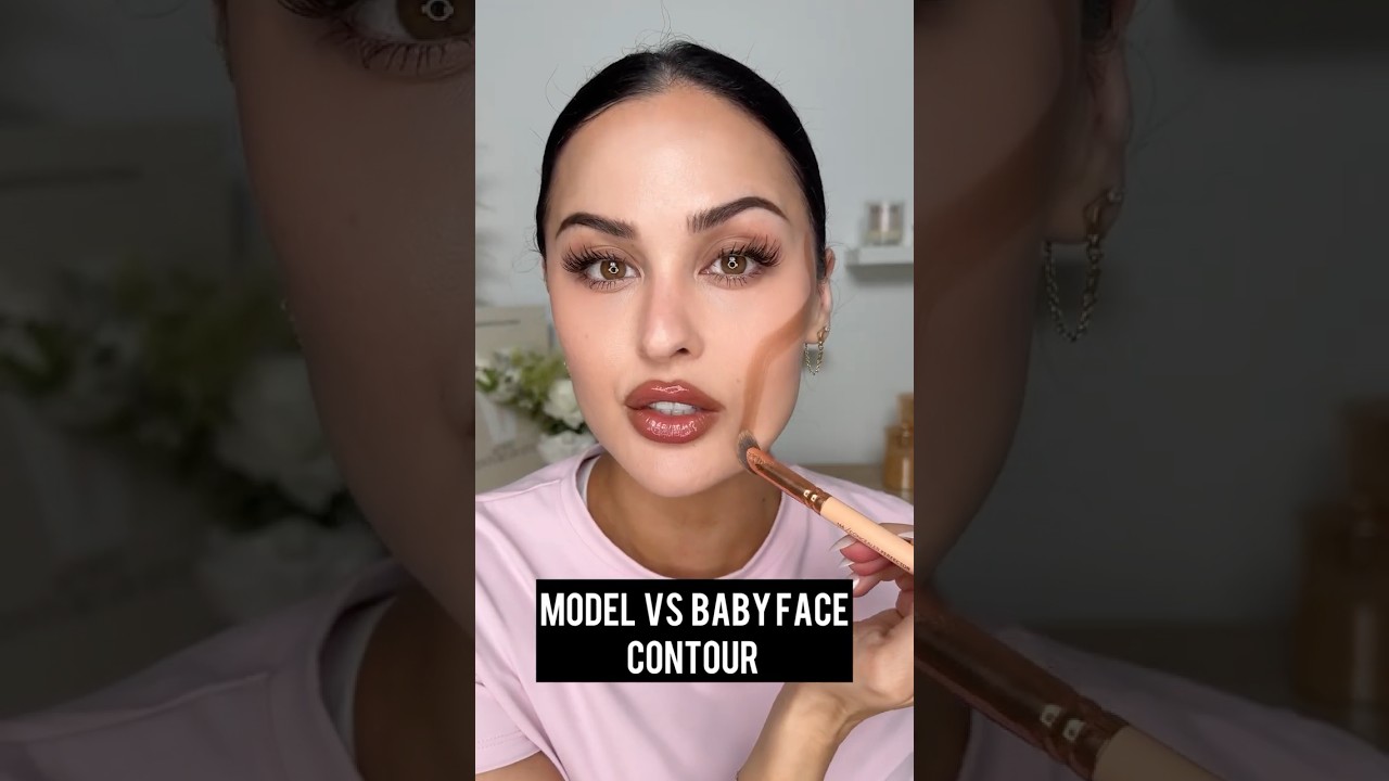 Model Vs Baby Face Contour l Christen Dominique