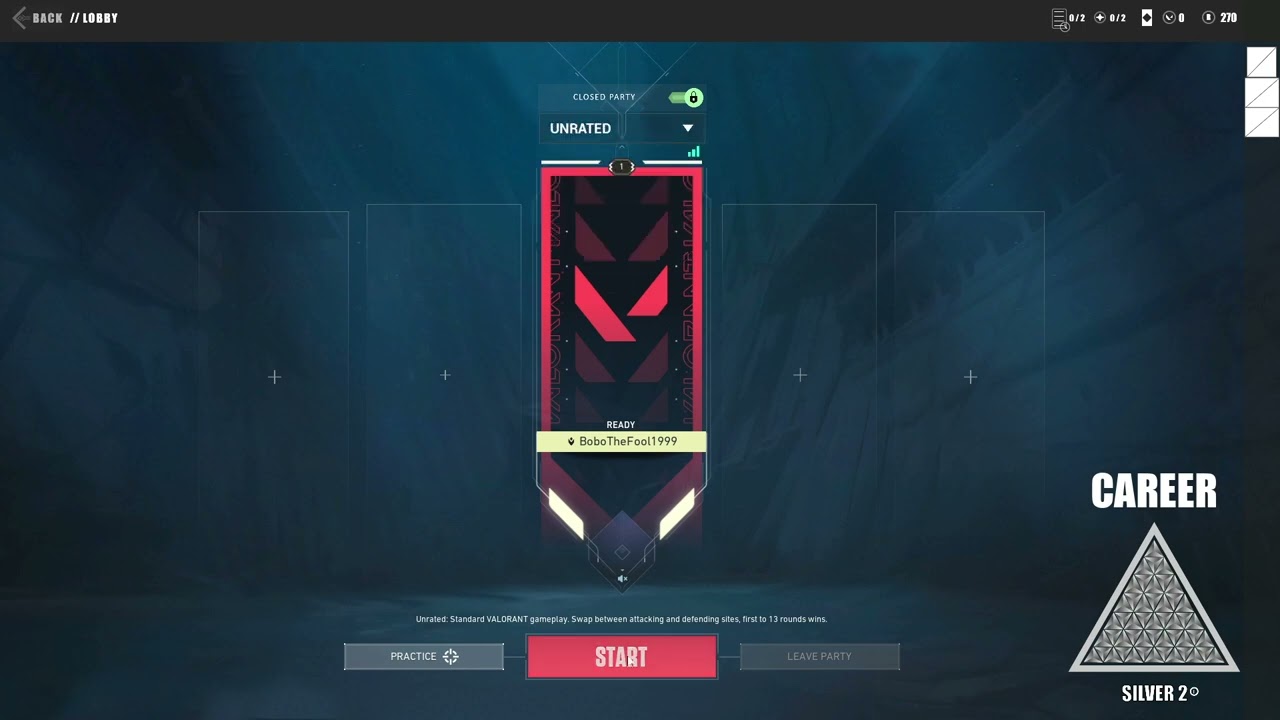 Valorant UI Redesign (University Work)