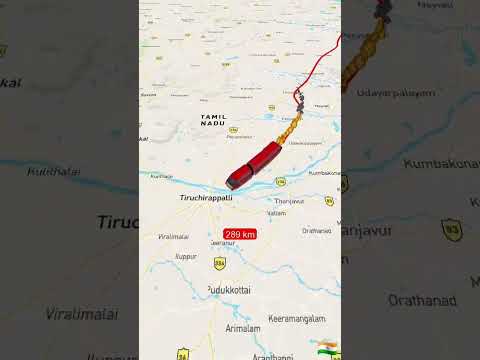 ๐๐Chennai Egmore to Tenkasi Pothigai Sf Express (12661)#reels #viral #ytshorts #trending #train