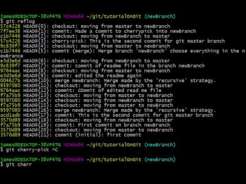git tutorial part 15 Cherry-pick command