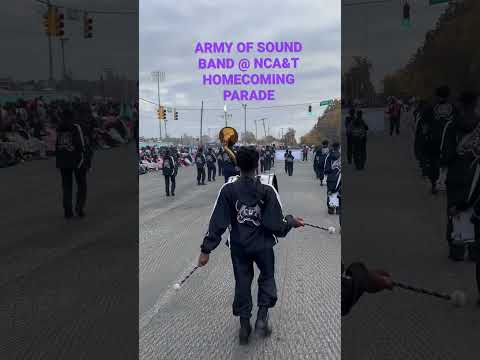QEA BAND ARMY OF SOUND AT NC A&T HOMECOMING GREENSBORO, NC
