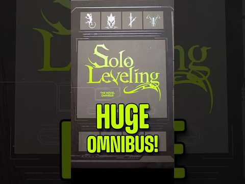 MASSIVE Solo Leveling Book Just Arrived From Yen Press!