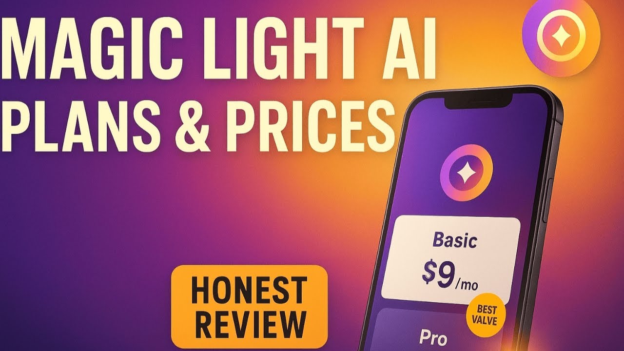 MAGIC LIGHT AI PLANS and PRICES: Discover Its BENEFITS (Honest Review) 2025