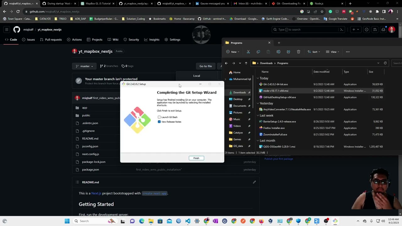 How to Install NodeJS and Git Terminal in Windows 11