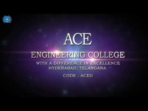 ACE Engg College Video 2018