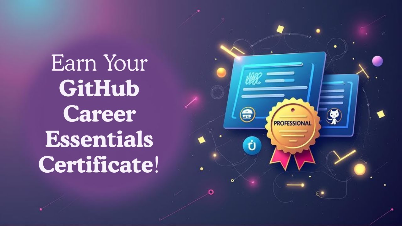 Professional certificate of career essential in github by linkedin and Microsoft#github #certificate