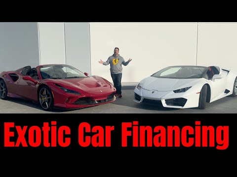 Exotic Car FINANCING Secrets You Won't Believe!