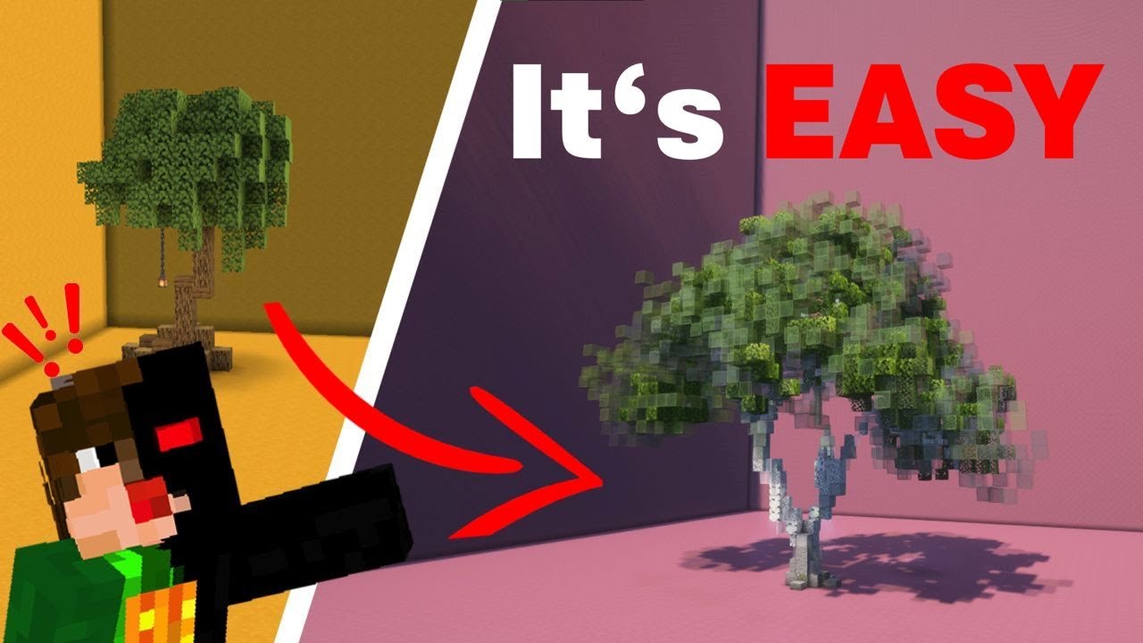 The ULTIMATE Minecraft tree TUTORIAL!