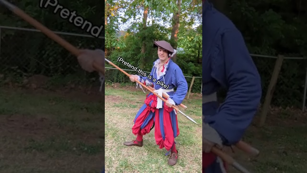 Wearing a sword across the waist #landsknecht #hema #history #sword #renaissance