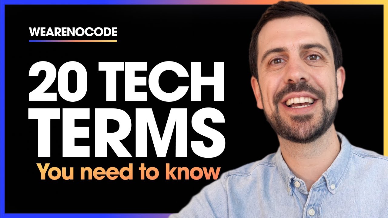 20 Tech Terms You Need To Know - Entrepreneur Guide