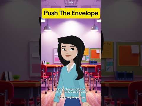 "Push the Envelope" – Advanced Phrase Explained with Real-Life Examples #viralshort #AdvancedEnglish