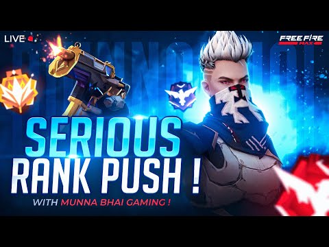 Grandmaster Live Rank Push Free Fire Telugu - Munna Bhai is Live - Telugu Gaming Live #MBG