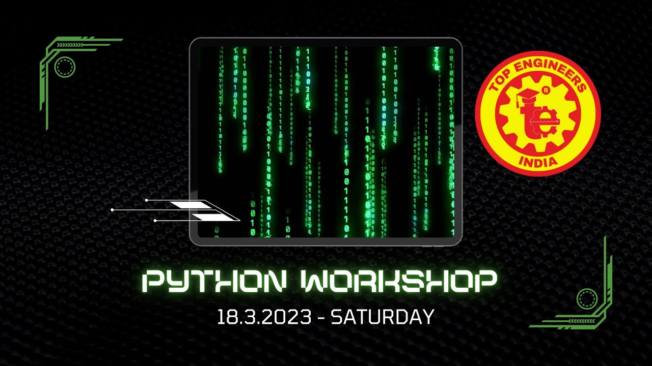 TOP ENGINEERS | PYTHON WORKSHOP | 18.3.23